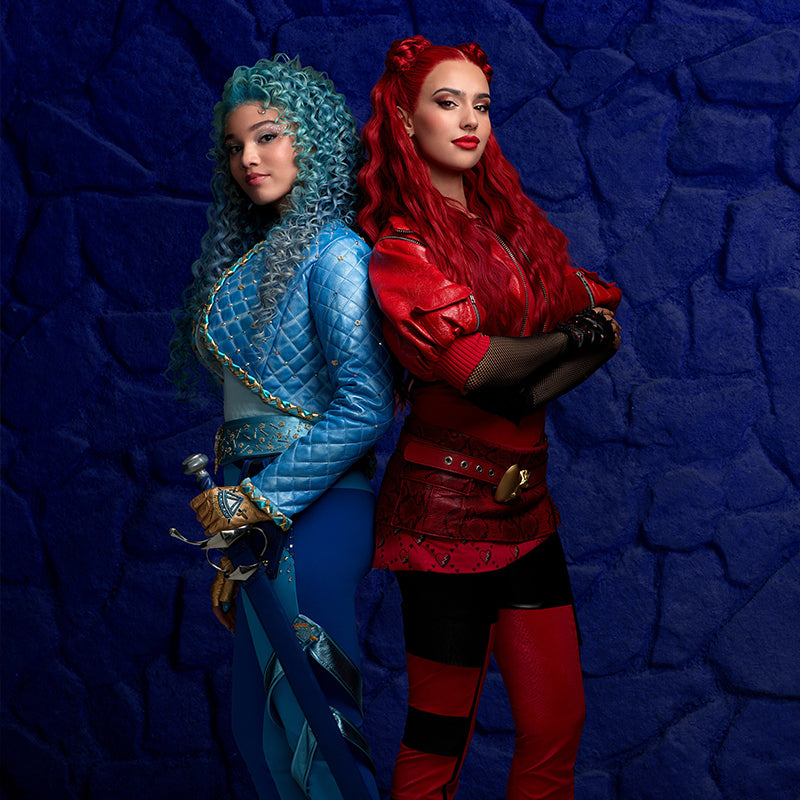 Descendants Cosplay The Rise of Red Costume Queen of Hearts Dress ...
