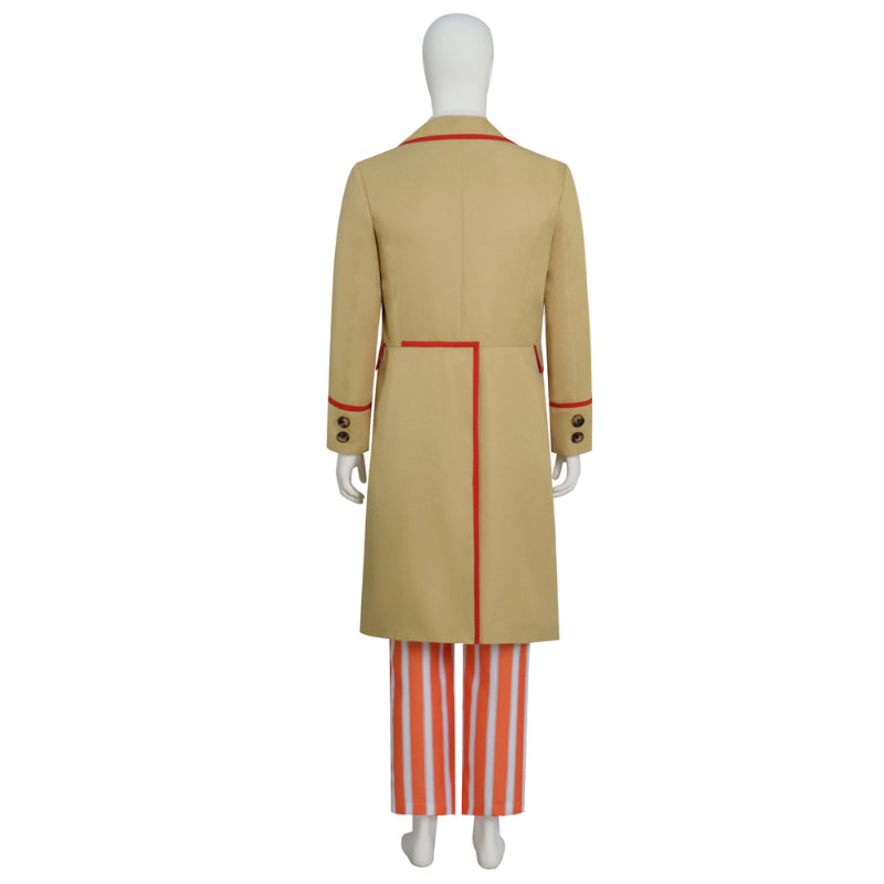 Fifth Doctor Cosplay Suit from Doctor Who Season 21 5th Doctor Costume ...