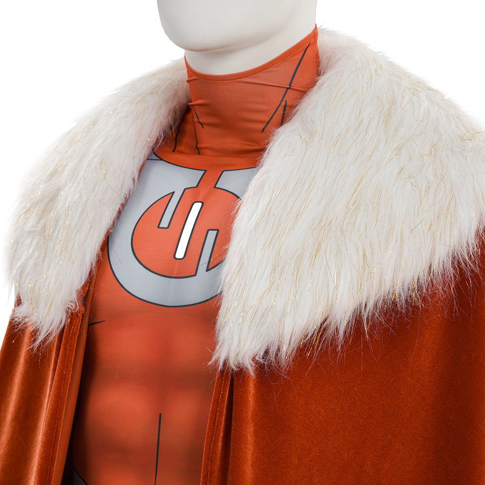 Invincible Season 4 Thragg Cosplay Costume Orange Cape With Fur Collar ...
