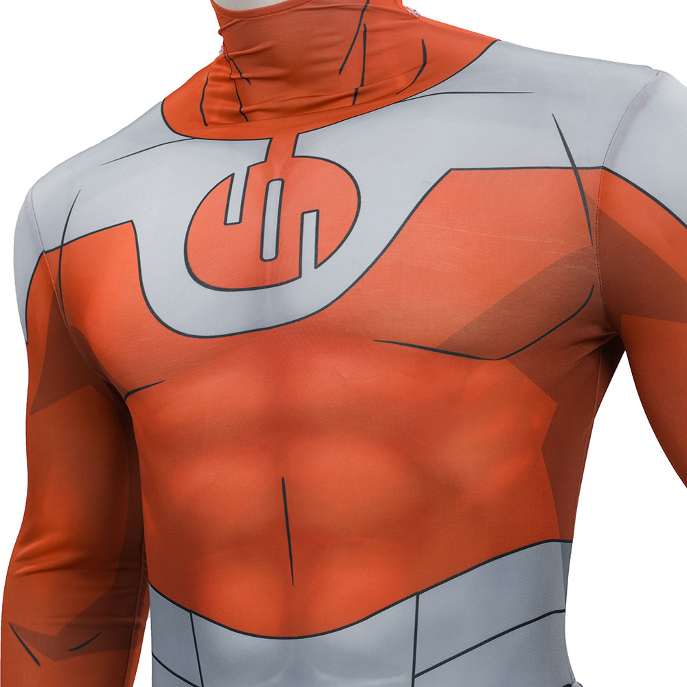 Invincible Season 4 Thragg Cosplay Costume Orange Cape With Fur Collar ...