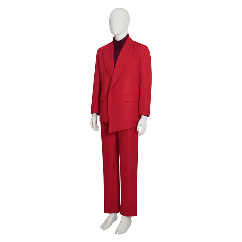 Ghost Power Cosplay Costume Power Season 3 Red Suit Halloween Outfit ...