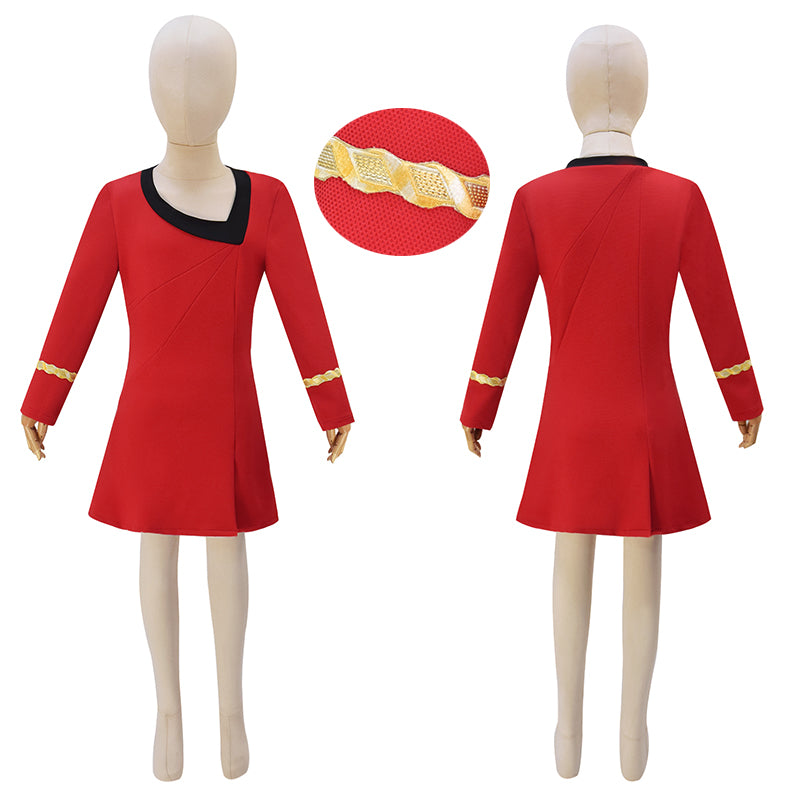 Kids Star Trek Uniform Starfleet Duty Red Dress Classic Uhura Dress Co Kids Star Trek Uniform Starfleet Duty Red Dress Classic Uhura Dress Co