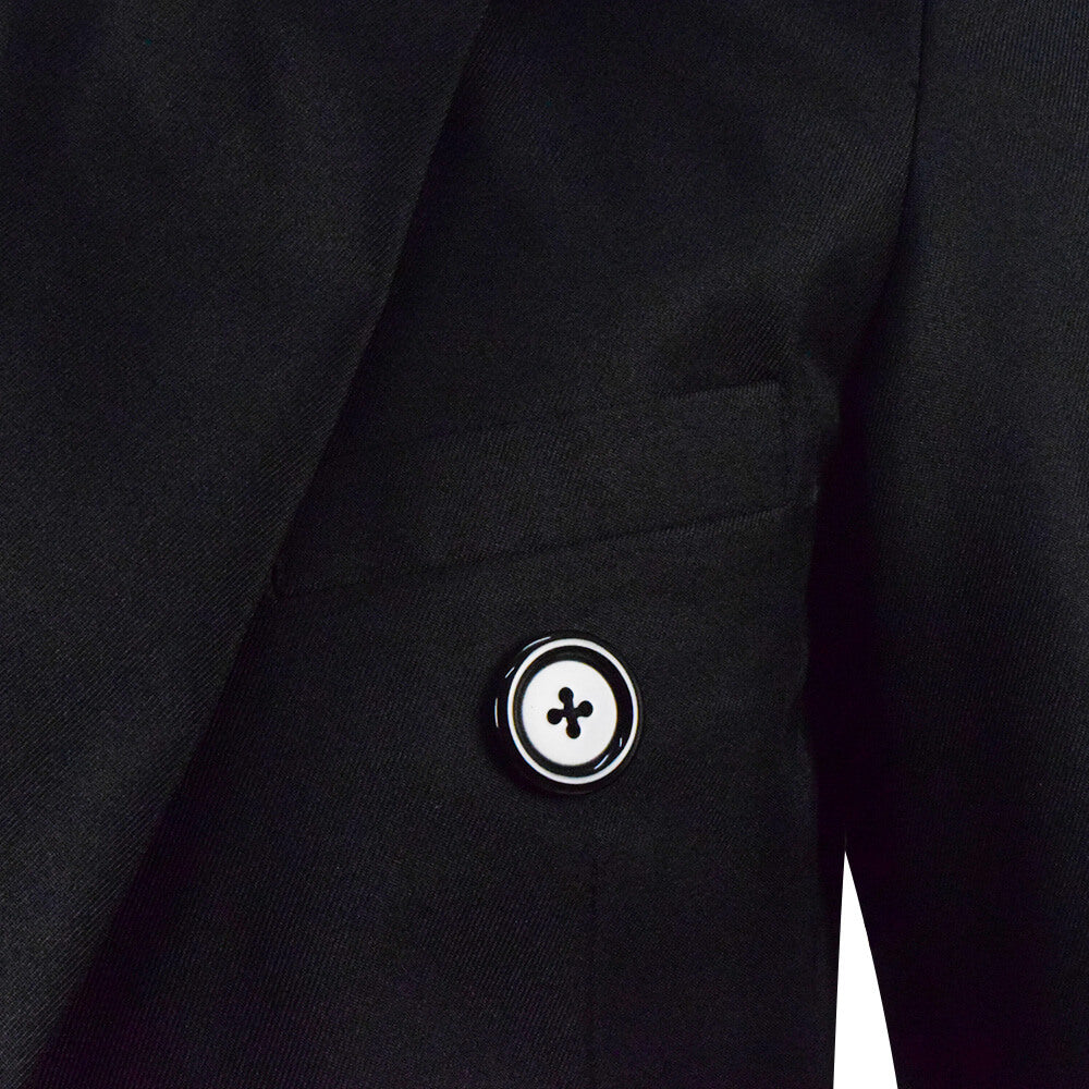 Good Omens David Tennant Black Full Set Crowley Costumes Cosplay ACcos ...