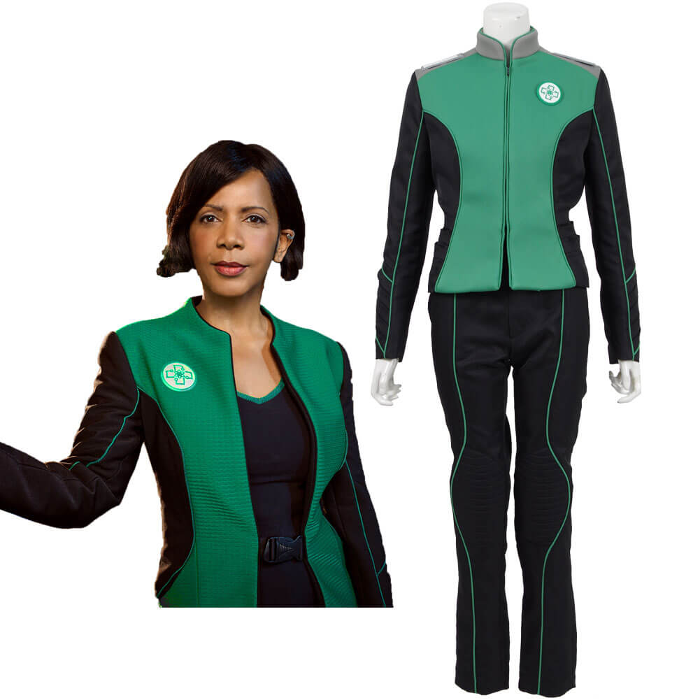The Orville Costume Green Medical Department Uniform For Adults – ACcosplay