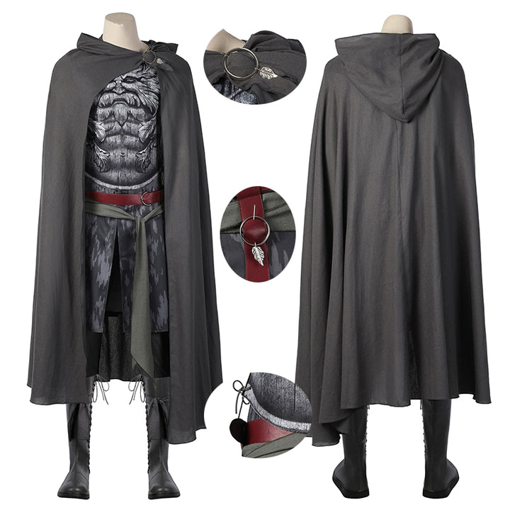 The Lord of the Rings The Rings of Power Cosplay Costume Halloween Suit ...