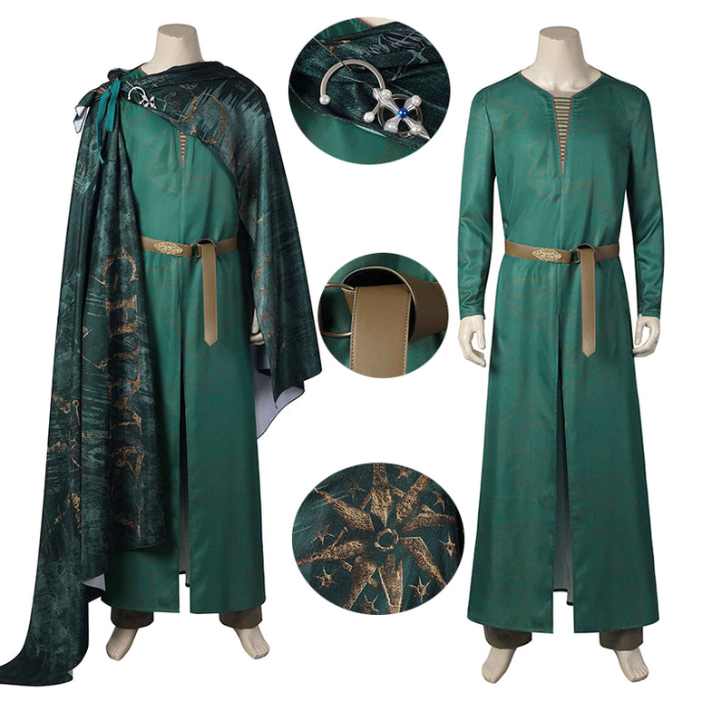 The Lord of the Rings The Rings of Power Cosplay Costume Halloween Suit ...