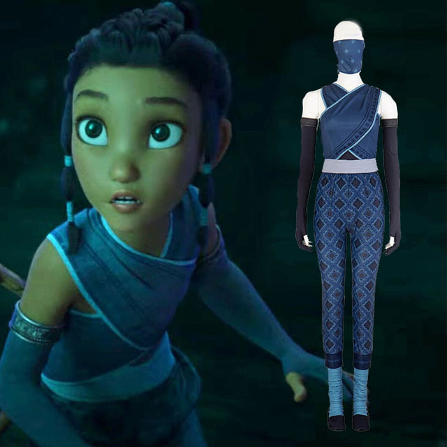 Disney Raya and the Last Dragon Costume Raya Adventure Cosplay Outfits ...