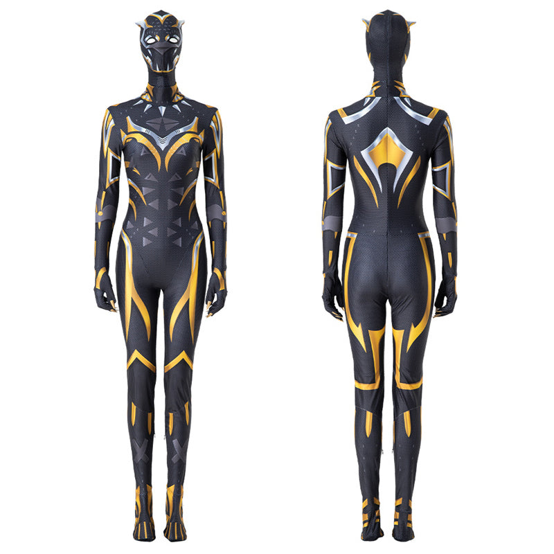 Black Panther: Wakanda Forever Cosplay Costume Shuri Bodysuit Jumpsuit ...
