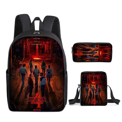 Stranger Things Backpack School Bags Casual Daypacks For Sale – ACcosplay
