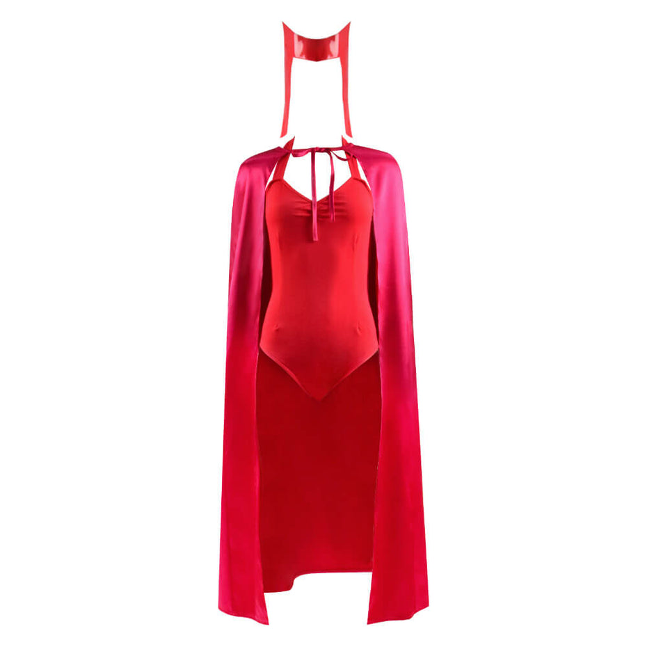 WandaVision Costumes Wanda Cosplay Costume for Halloween 2021 – ACcosplay